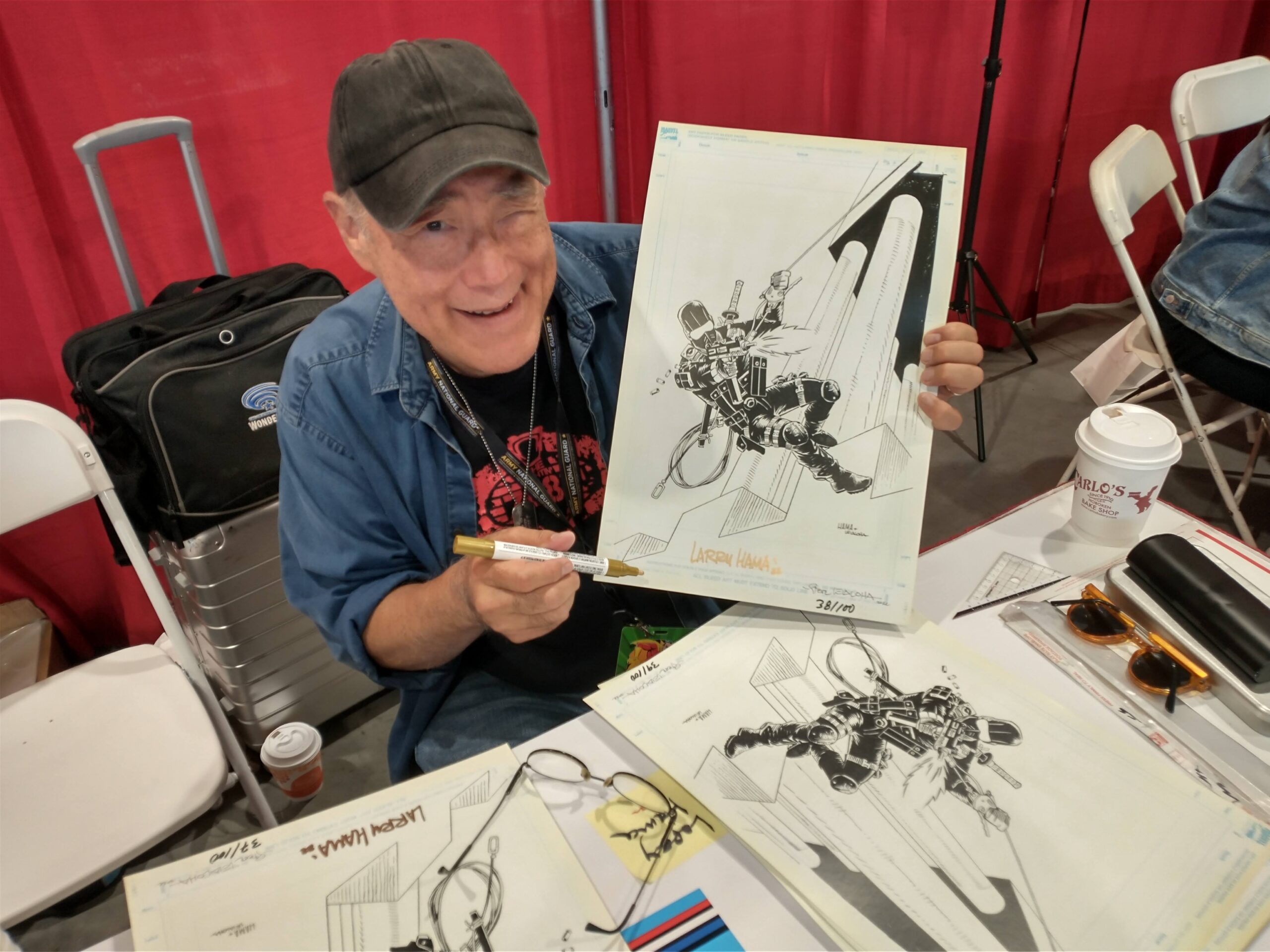 LTD 100 Larry Hama Signed & Numbered Art Print! » 2023 VA Comicon in ...