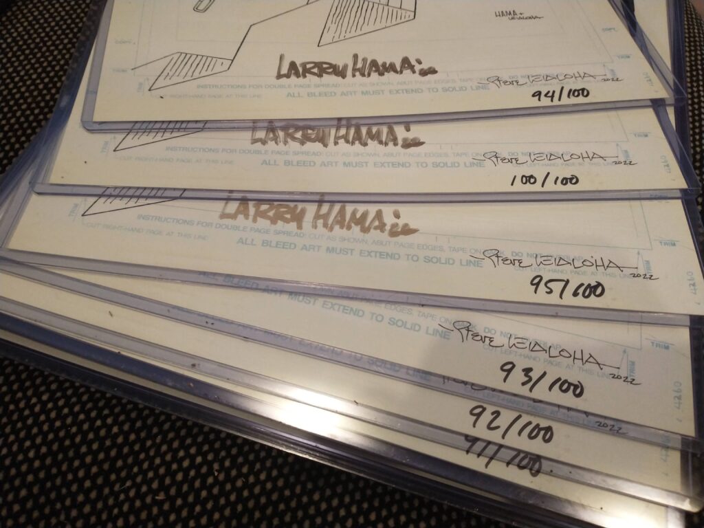 LTD 100 Larry Hama Signed & Numbered Art Print! » 2023 VA Comicon in ...